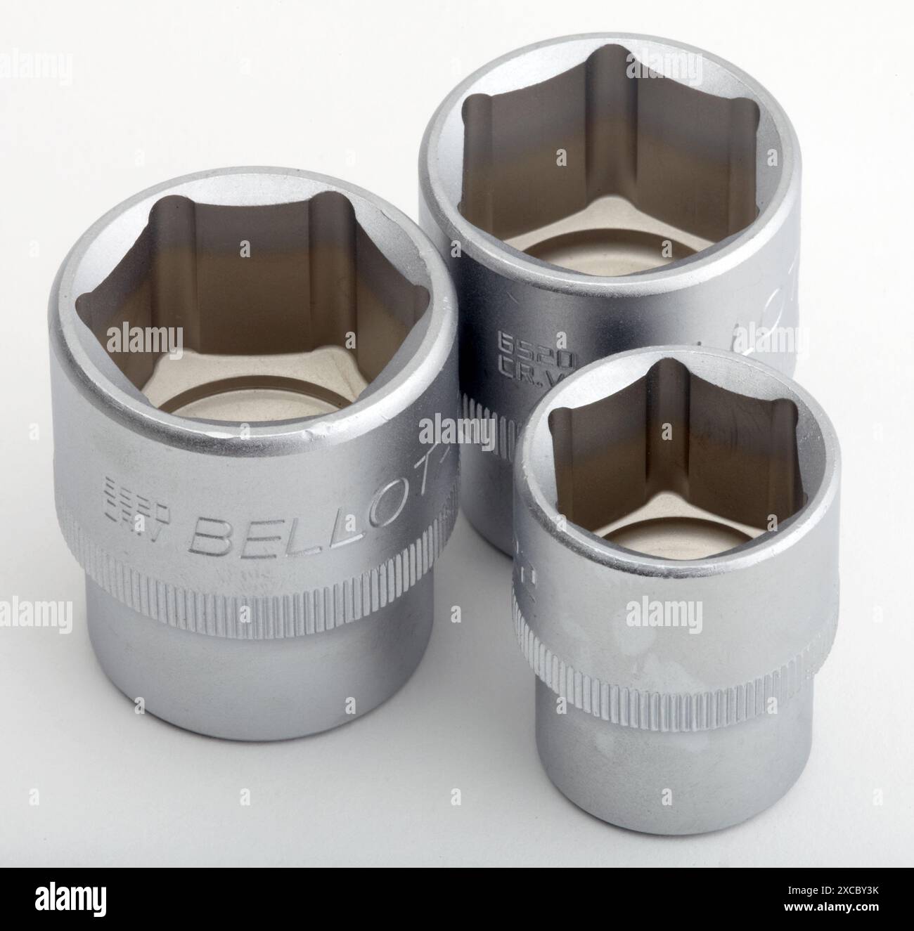 Socket spanners, Industrial hand tool Stock Photo - Alamy