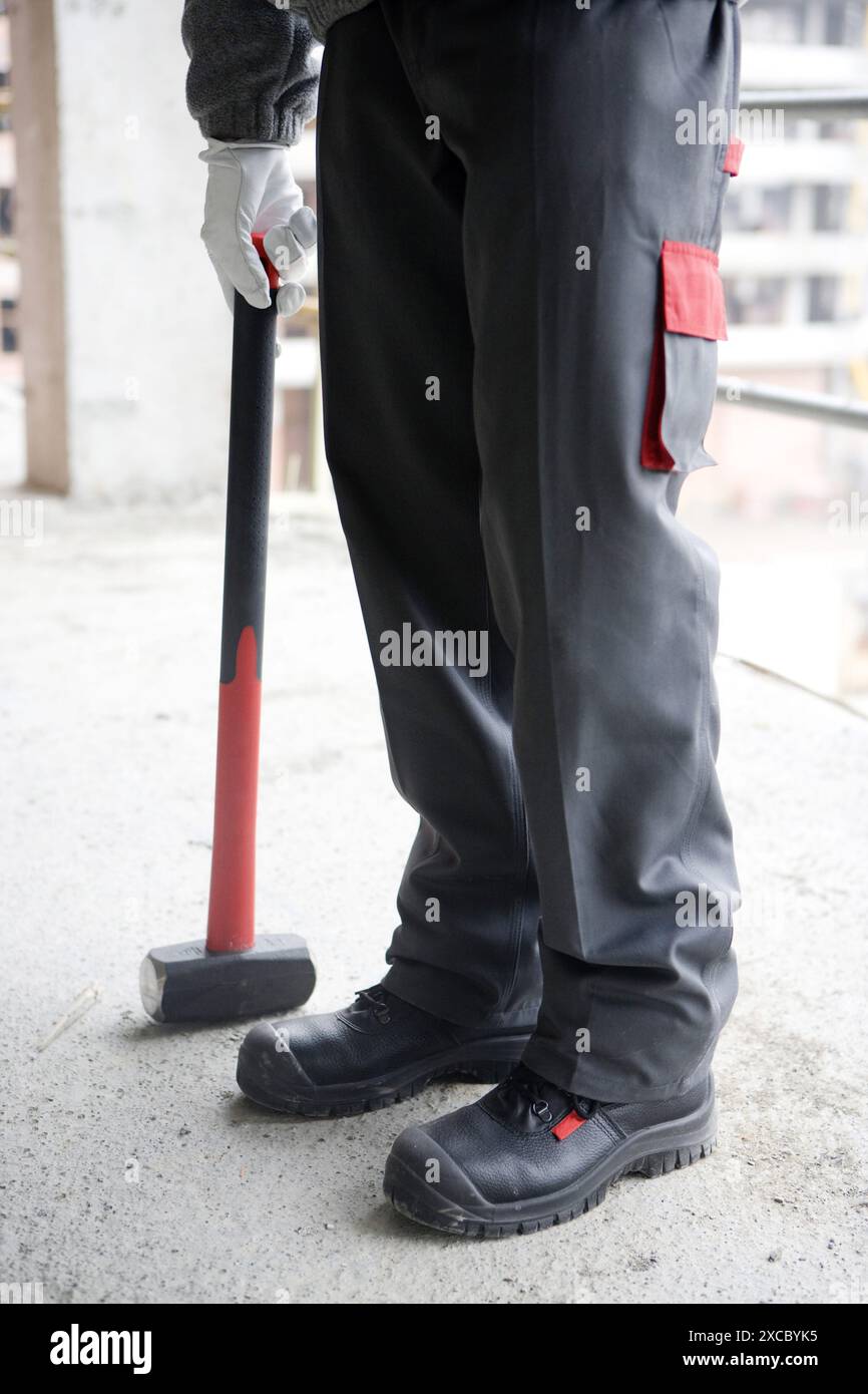 Mace construction hi-res stock photography and images - Alamy