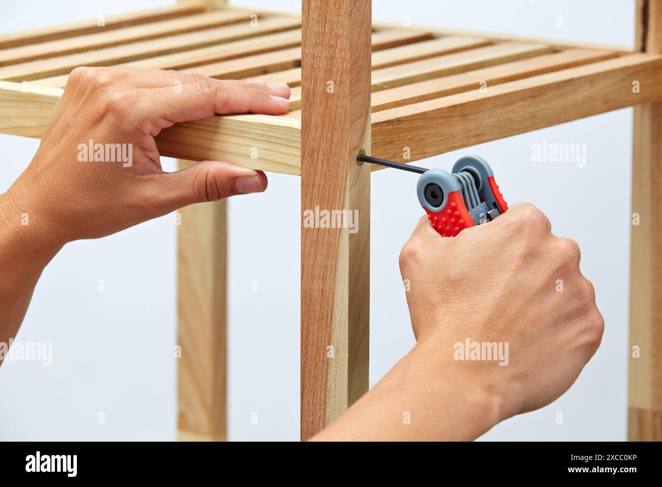 Assembling shelves hi-res stock photography and images - Alamy