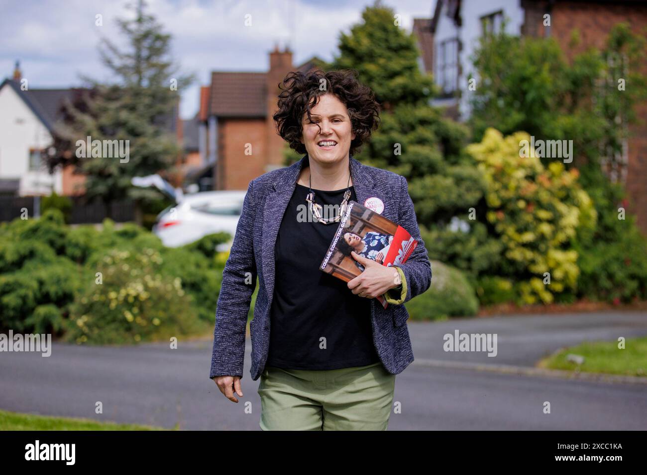 Claire Hanna, SDLP Westminster candidate for the constituency of South ...