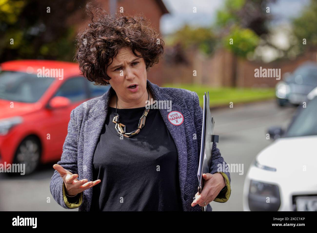 Claire Hanna, SDLP Westminster candidate for the constituency of South ...