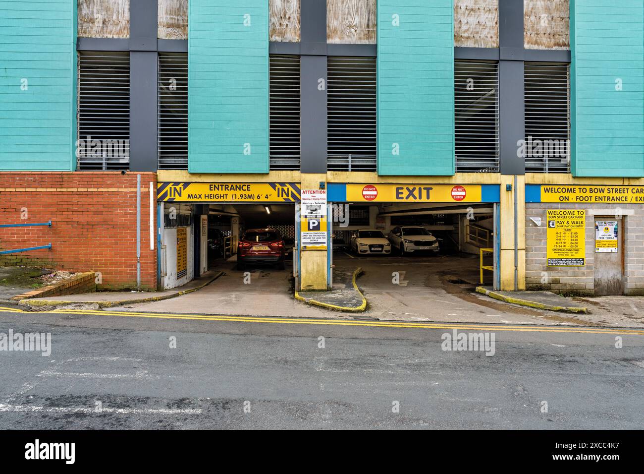 Bolton Greater Manchester UK 15 June 2024. Entrance and exit of ...