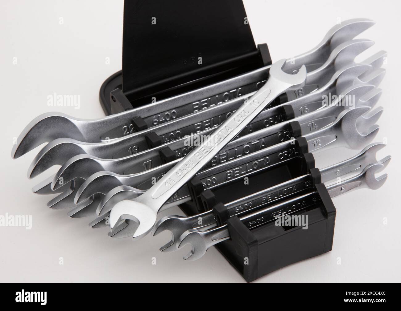 Set of open-ended spanners Stock Photo - Alamy