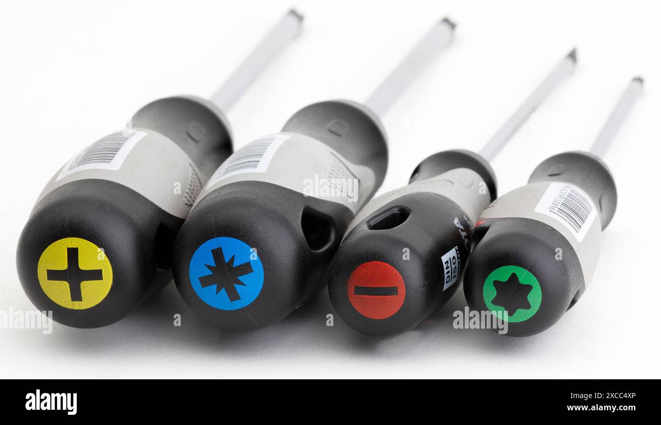 Close up precision screwdrivers hi-res stock photography and images - Alamy