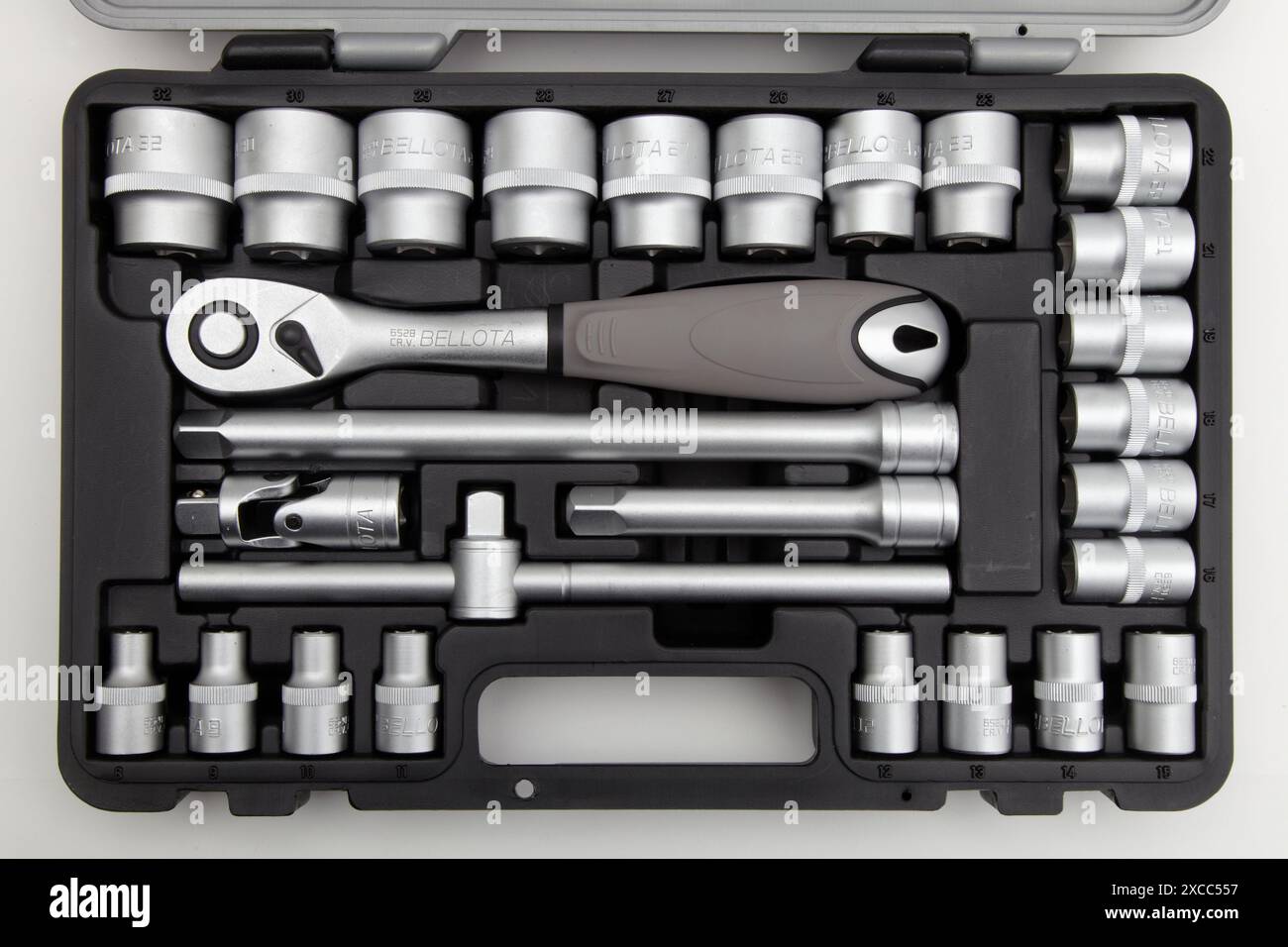 Socket spanners, Industrial hand tool Stock Photo - Alamy