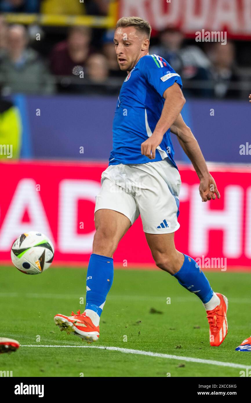 Davide Frattesi (Italy) during the UEFA Euro Germany 2024 match between ...