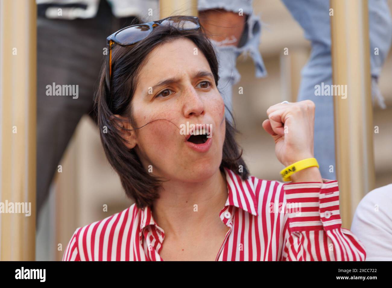 Rome, Italy. 15th Jun 2024. Elly Schlein taking part in the annual ...