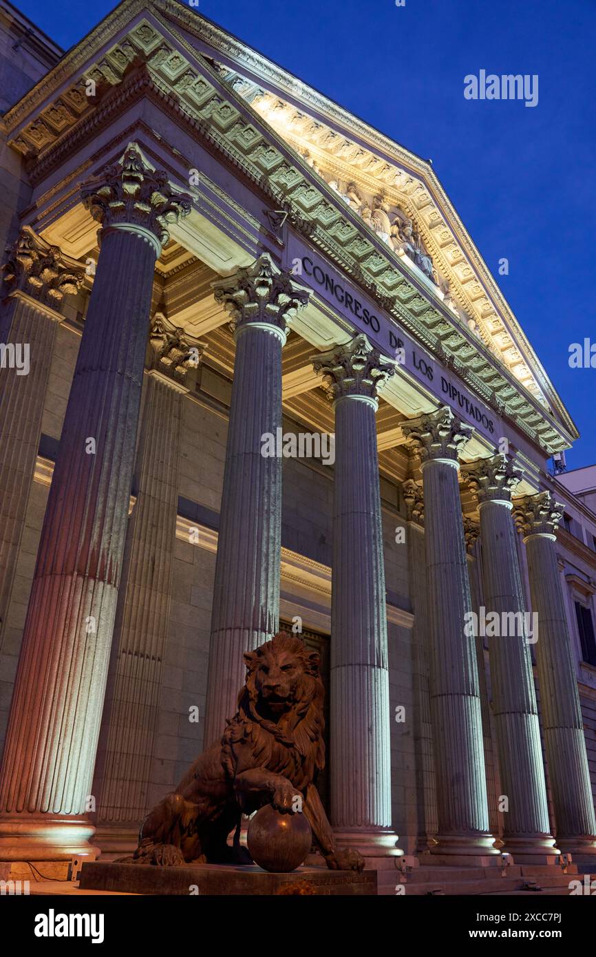 Palacio de las cortes hi-res stock photography and images - Alamy