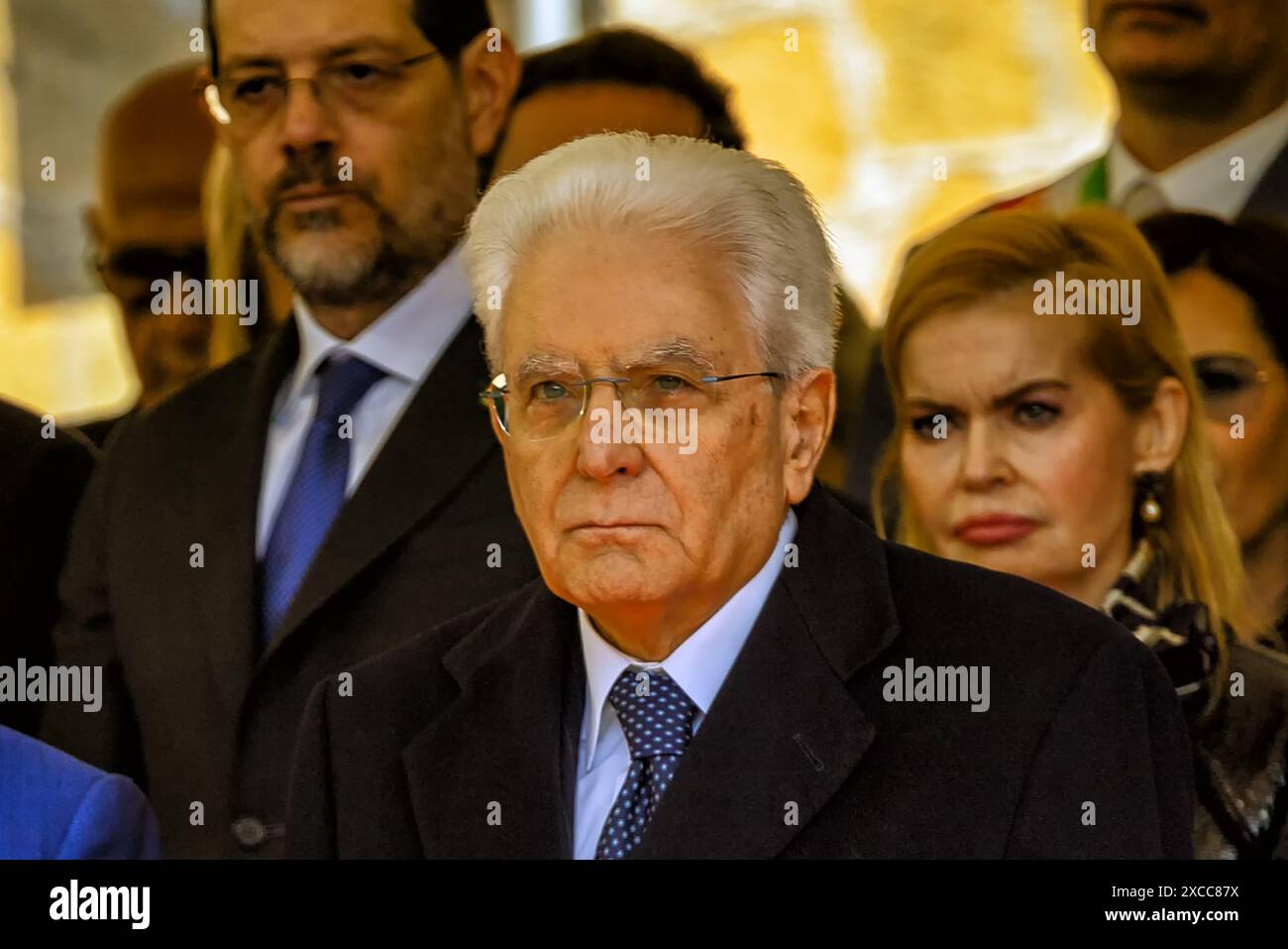 Sergio Mattarella President of the Italian Republic. Italian politician ...