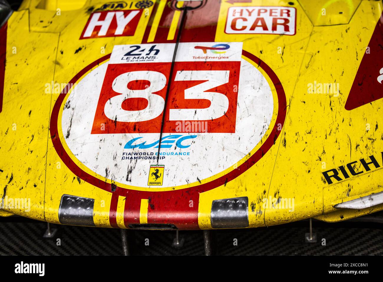 Le Mans, France. 16th June 2024. 83 KUBICA Robert (pol), SHWARTZMAN ...