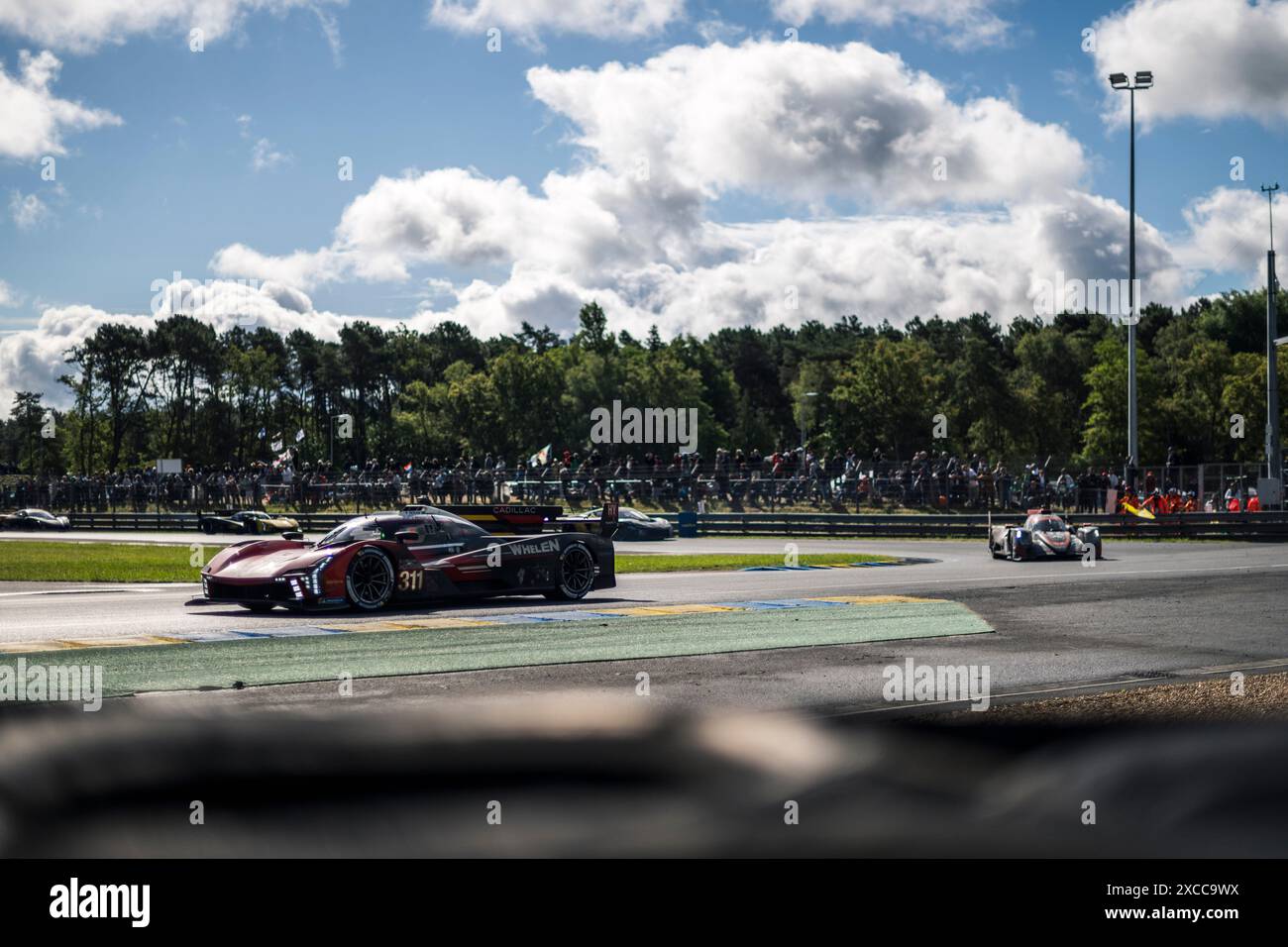 Le Mans, France. 16th June, 2024. 311 DERANI Luis Felipe (bra), AITKEN Jack (gbr), DRUGOVICH ...