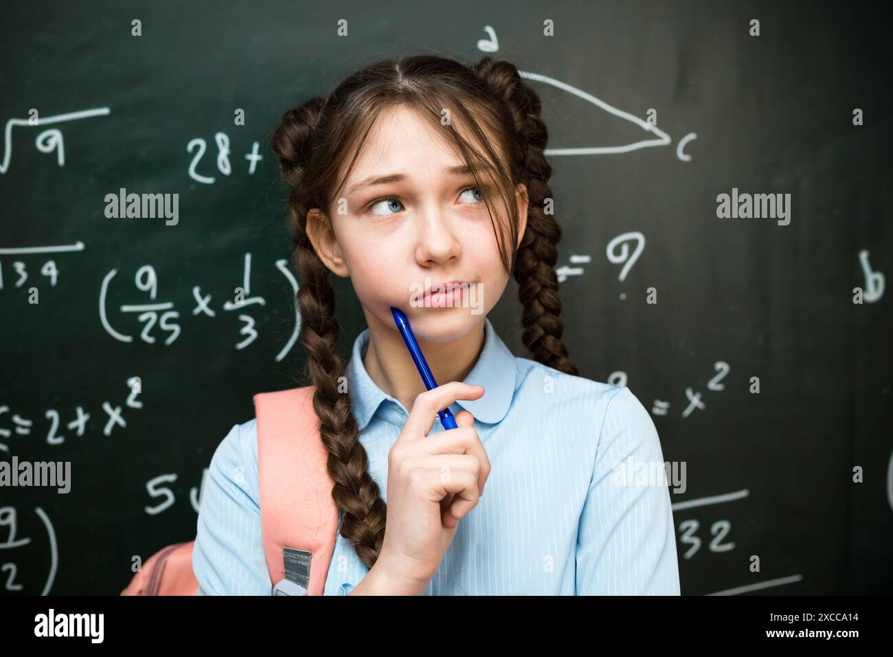 Bringing schoolgirl hi-res stock photography and images - Alamy