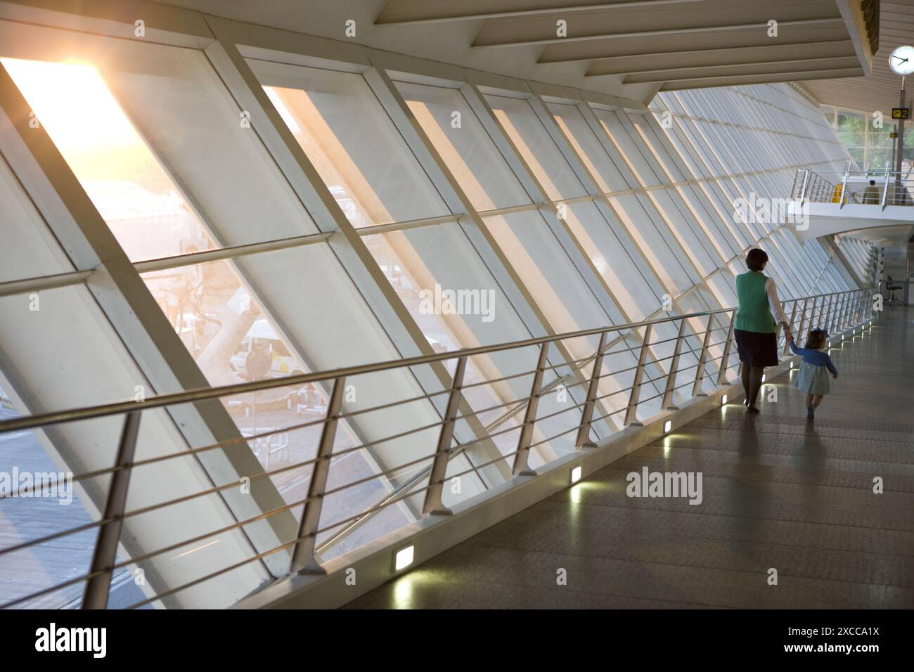 Bilbao Airport (new terminal by Santiago Calatrava), Loiu, Biscay ...