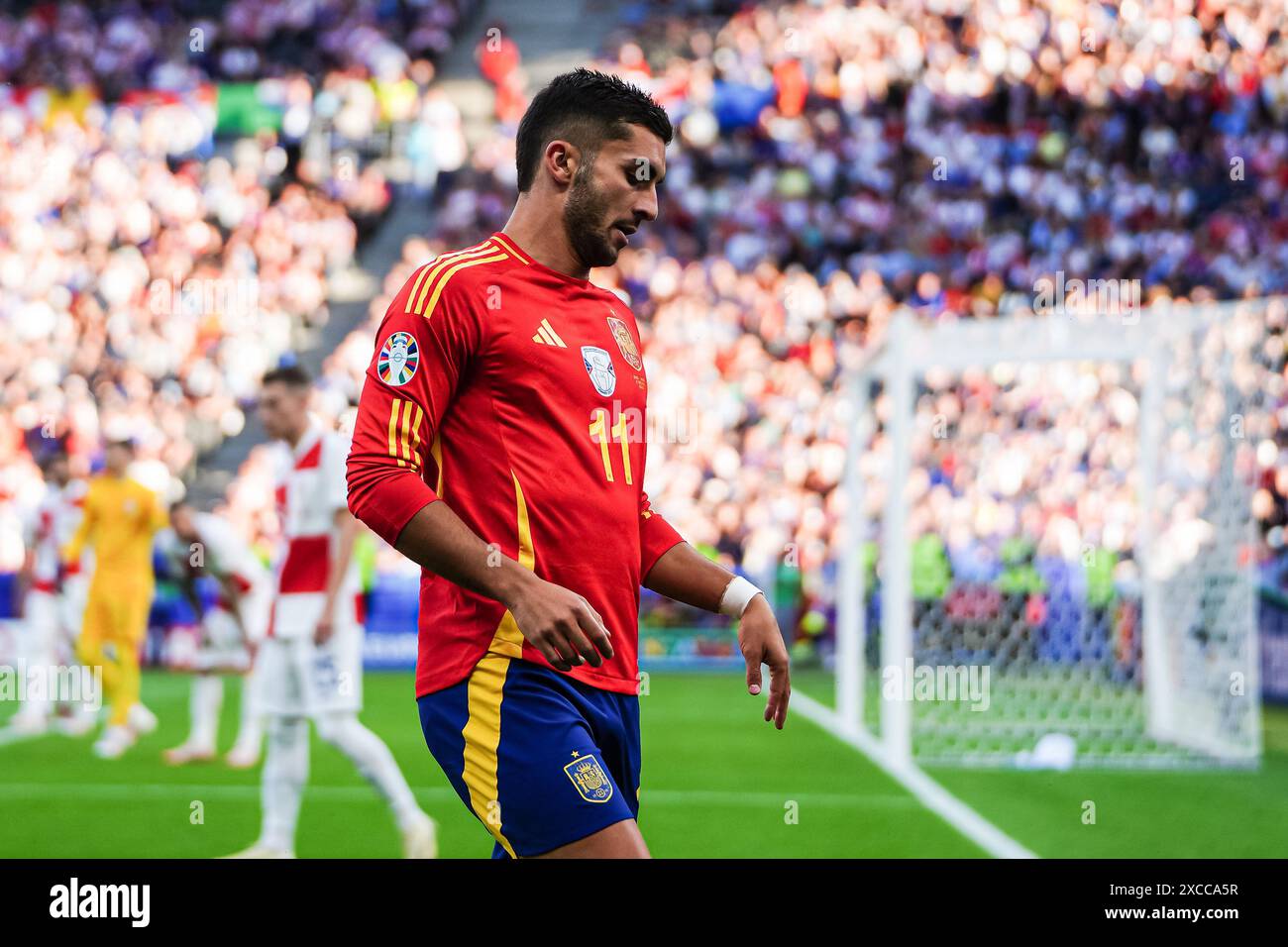 Ferran Torres (Spanien, #11) GER, Spanien vs. Kroatien, Fussball ...