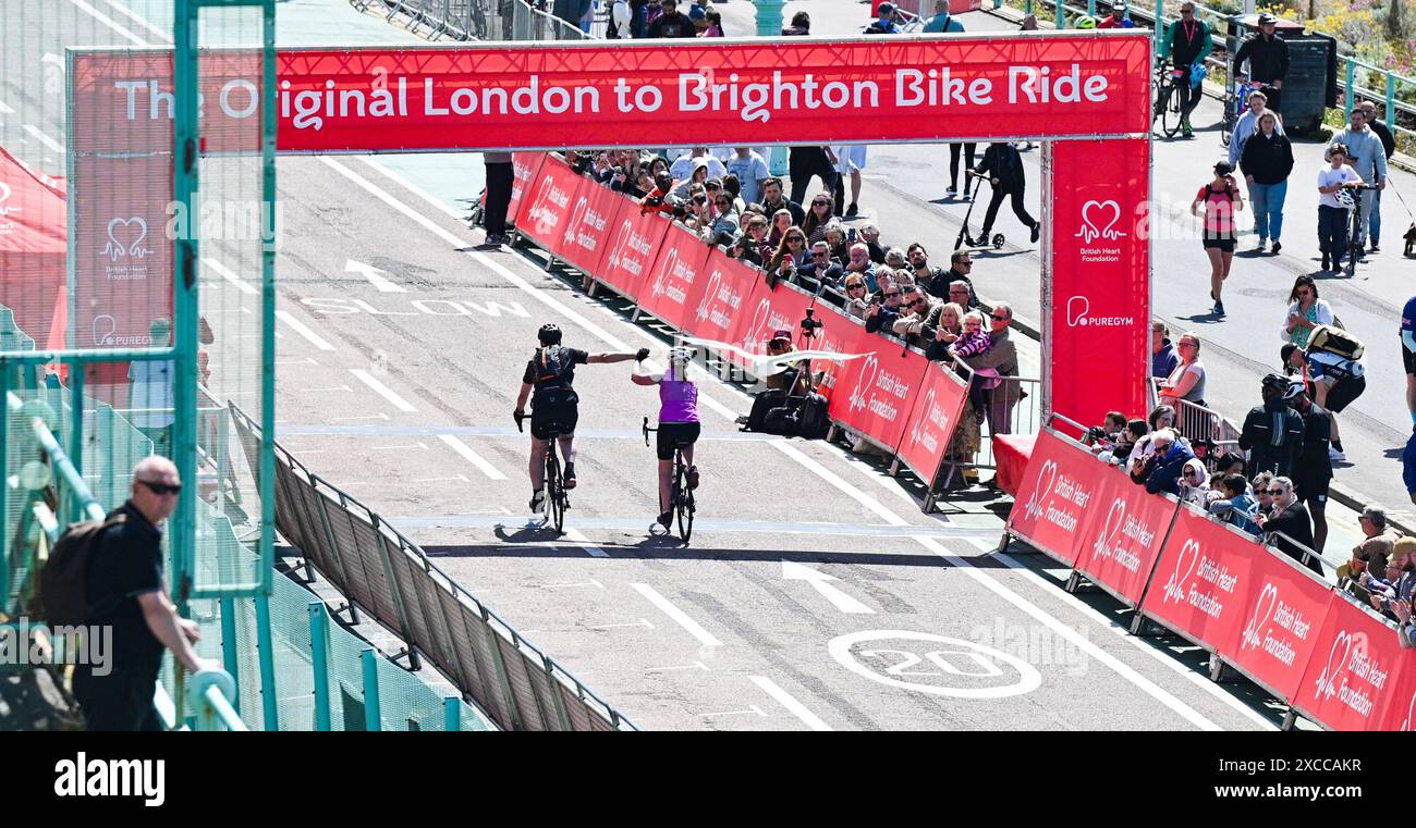London brighton bike ride 2024 hi-res stock photography and images - Alamy