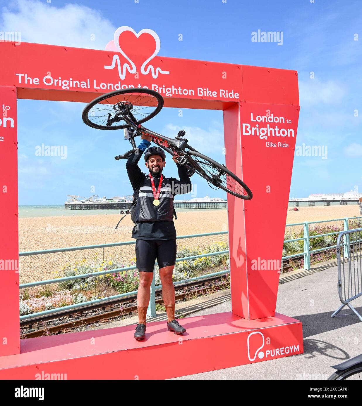 London brighton bike ride 2024 hi-res stock photography and images - Alamy