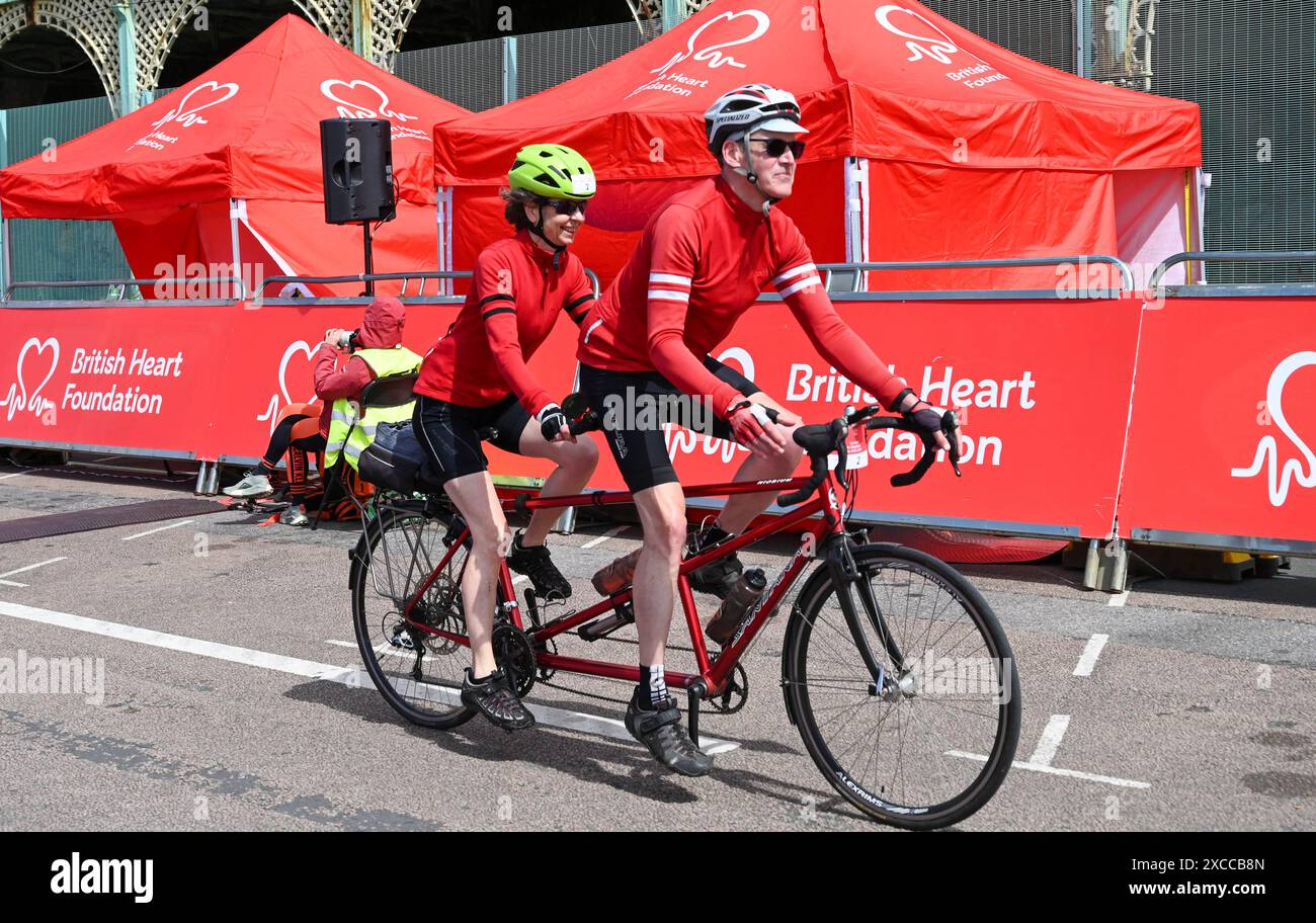 London brighton bike ride 2024 hi-res stock photography and images - Alamy