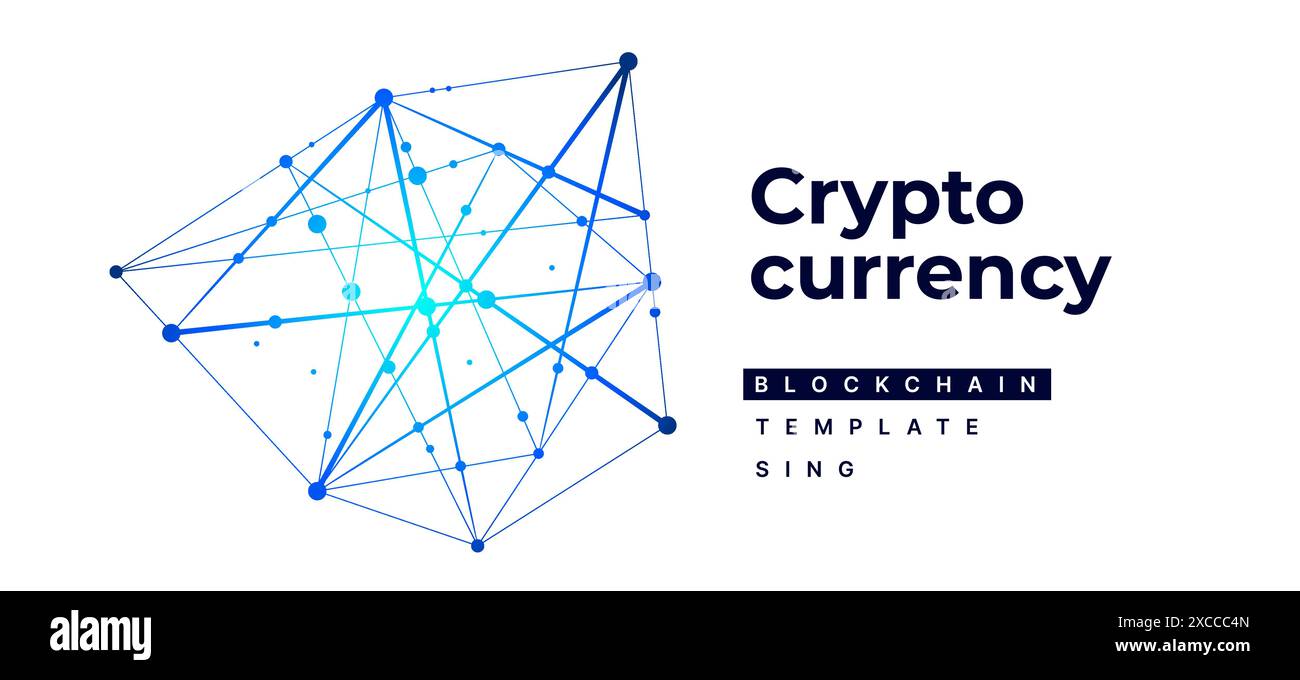Sign, logo Blockchain transaction Stock Vector Image & Art - Alamy