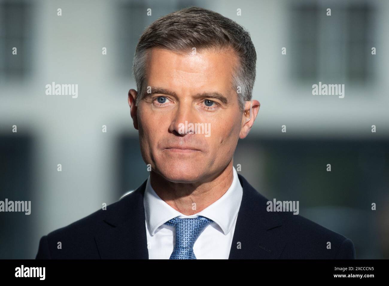 London, UK. 16 Jun 2024. Pictured: Mark Harper - Secretary of State for ...
