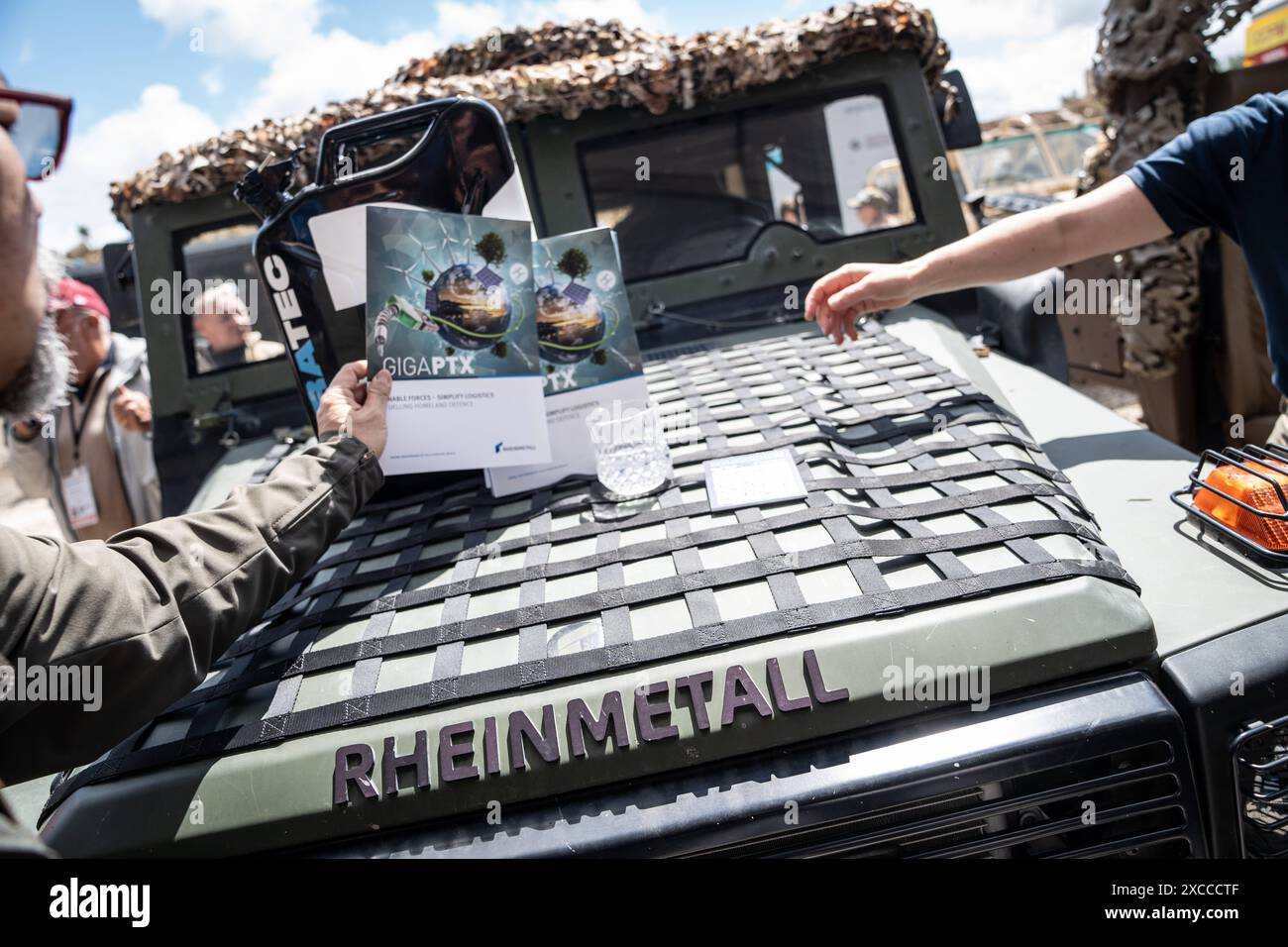 Eurosatory 2024 Rüstungsmesse Paris Frankreich Pre-Opening Press Day ...
