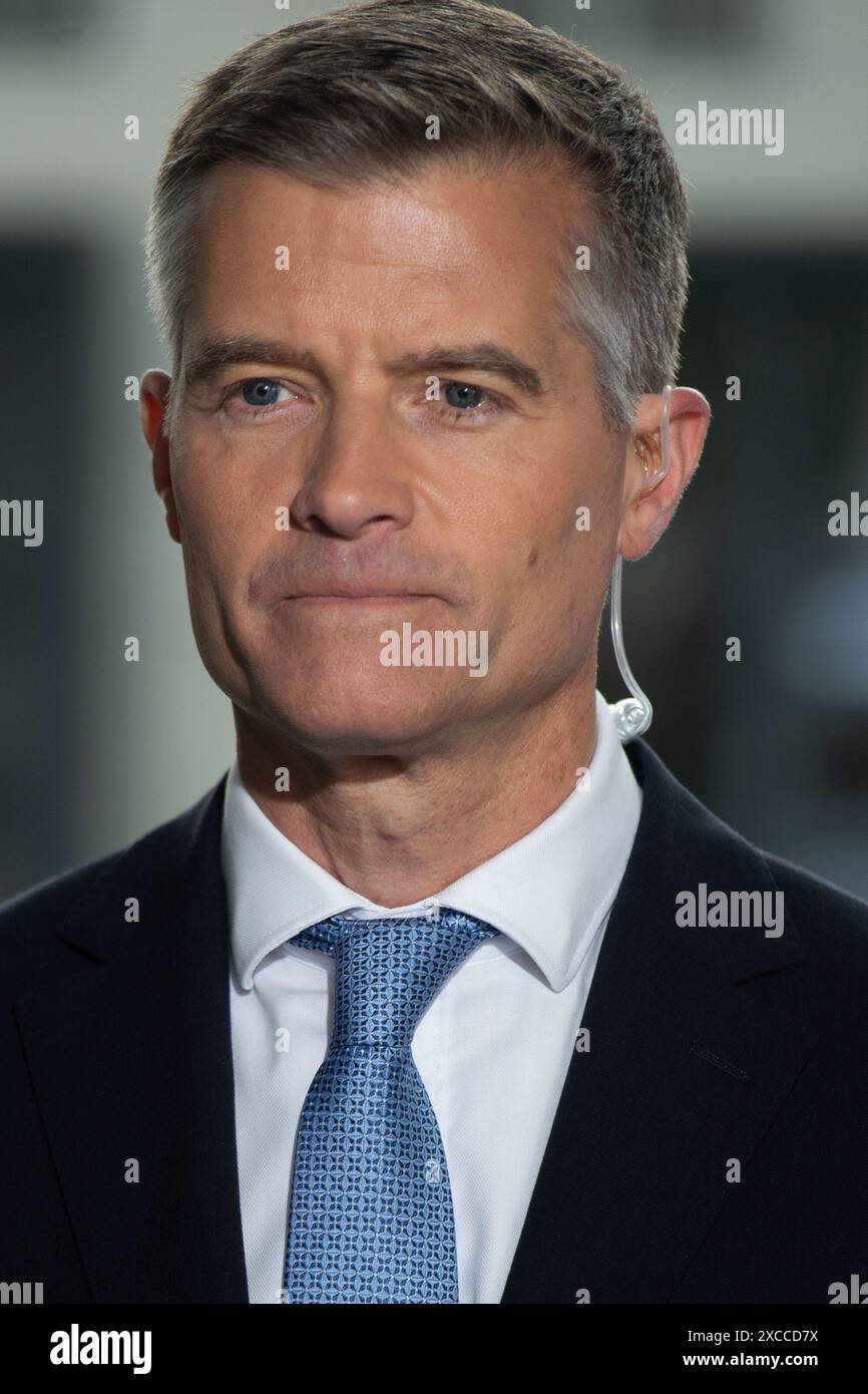 London, UK. 16 Jun 2024. Pictured: Mark Harper - Secretary of State for ...