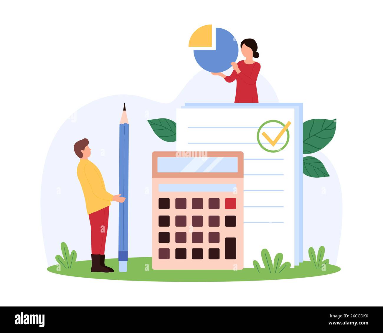 Audit estimate Stock Vector Images - Alamy