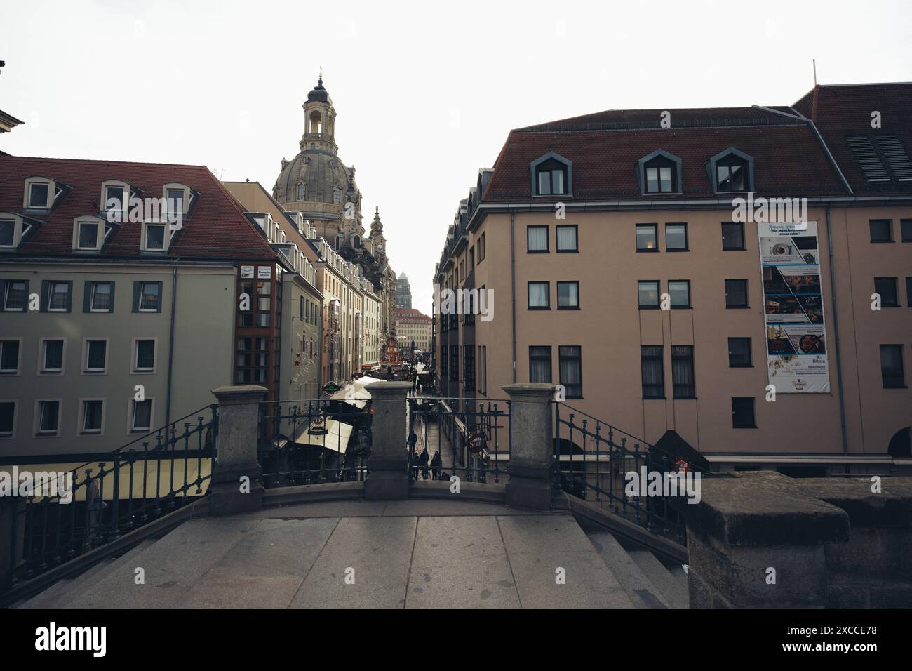 Architecture of Dresden, Germany. Golden Hour photography Stock Photo ...