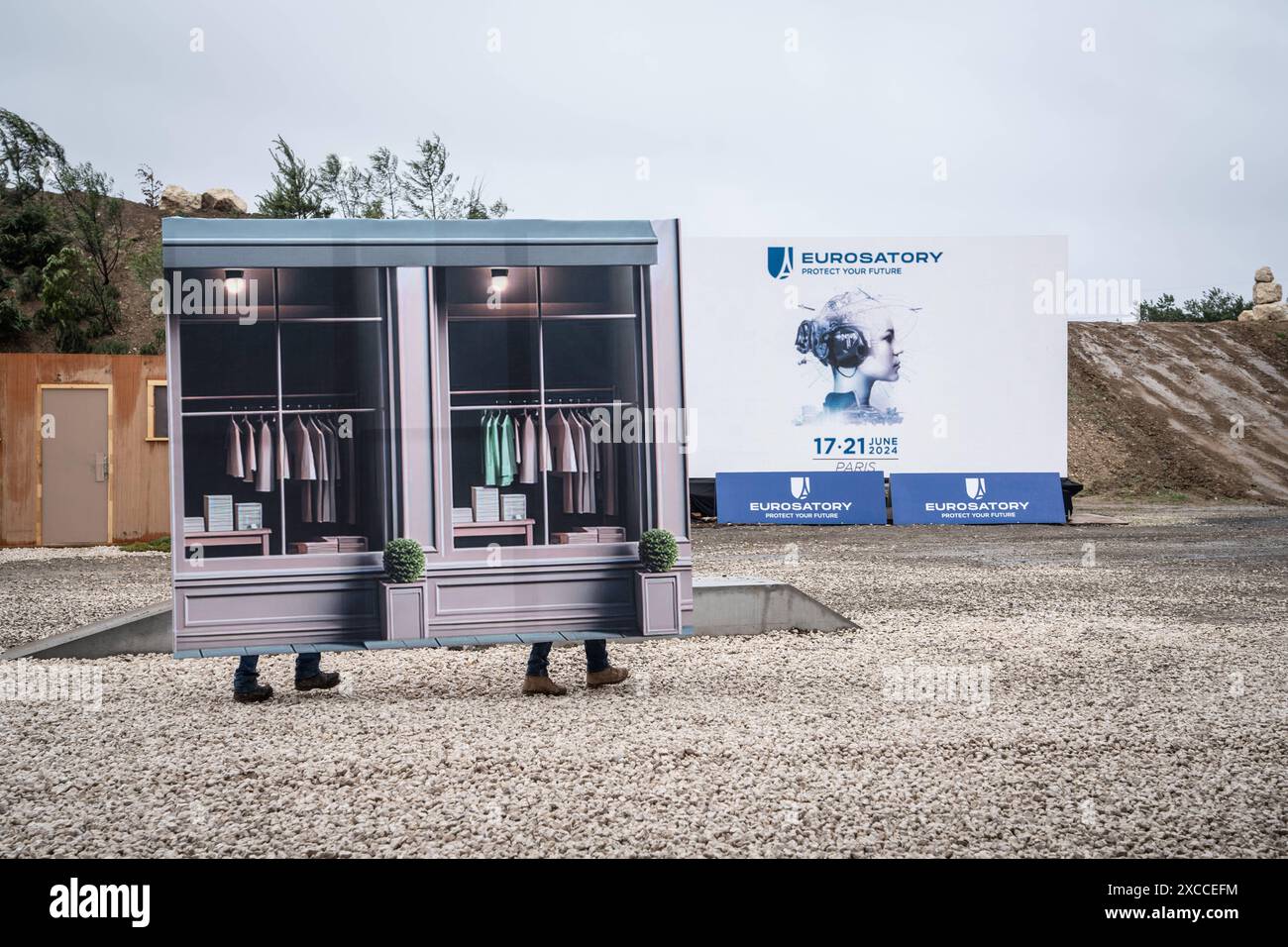 Eurosatory 2024 Rüstungsmesse Paris Frankreich Pre-Opening Press Day ...