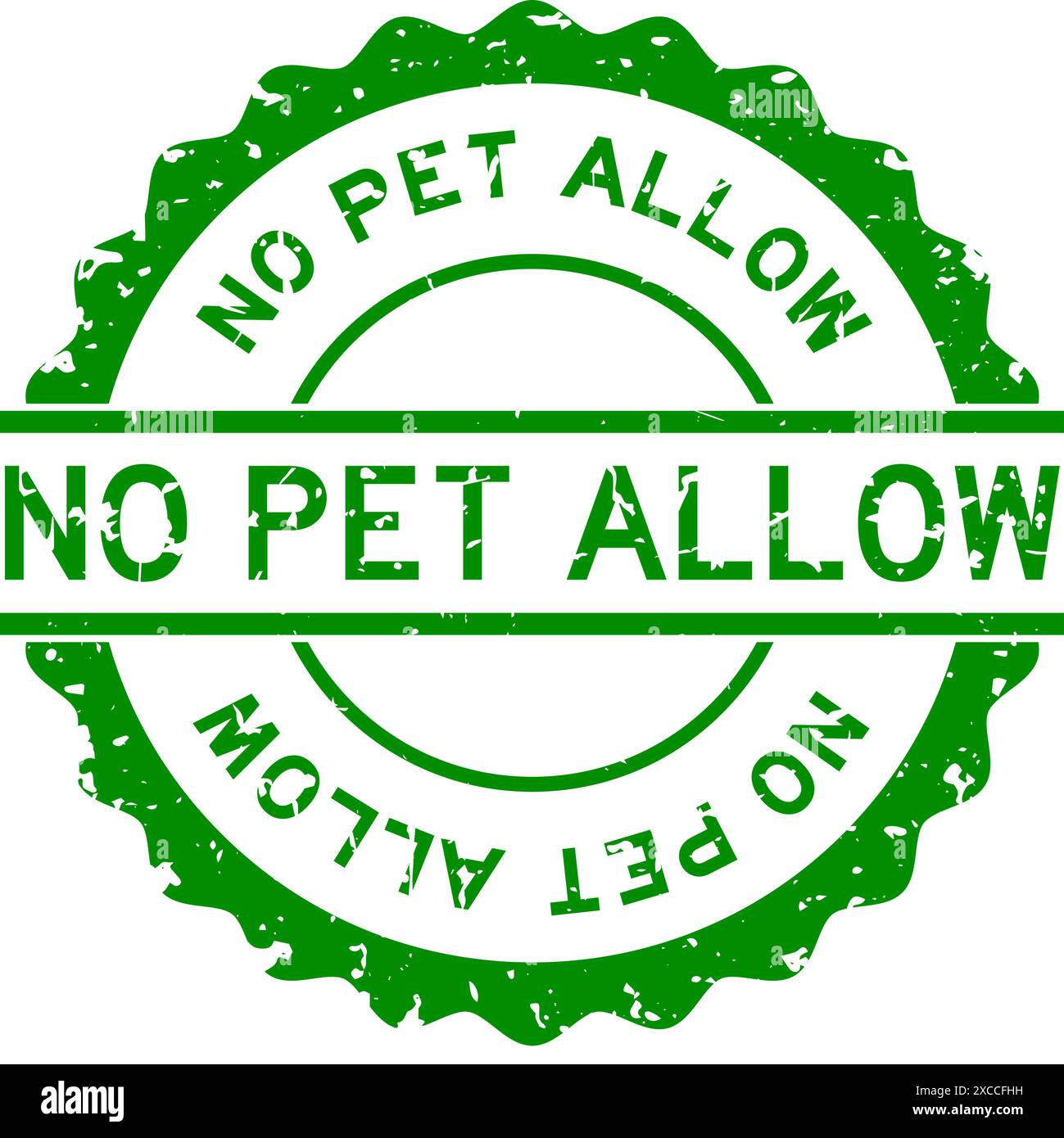 No pet allow stamp Stock Vector Images - Alamy