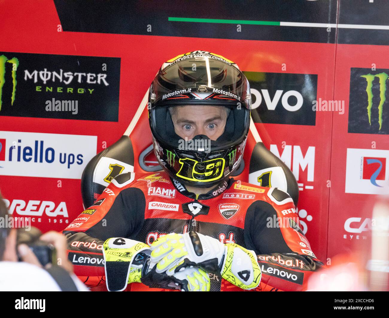 01 BAUTISTA Alvaro Ducati Panigale V4R during the FIM Superbike ...