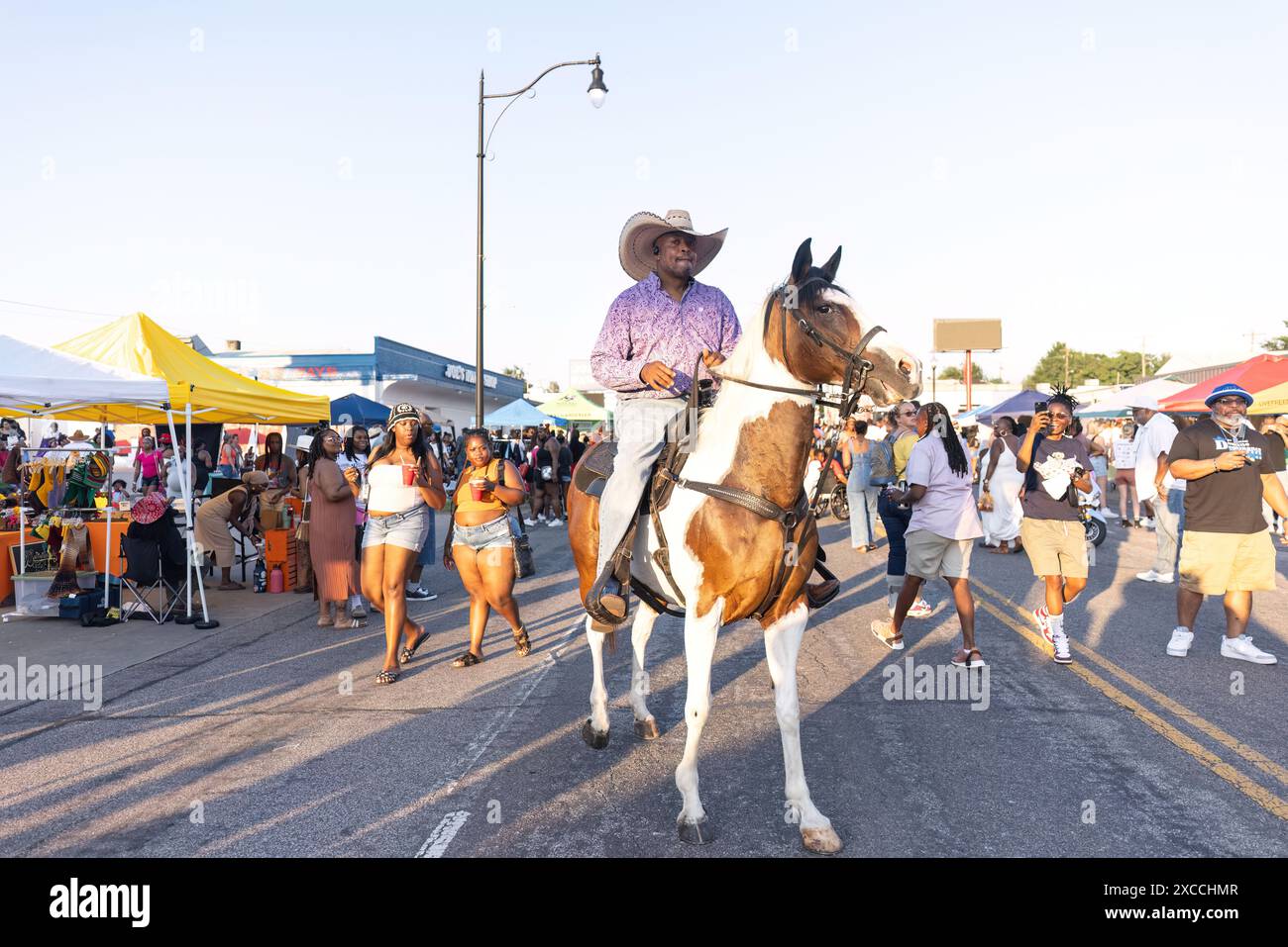 Oklahoma City, United States. 16th June, 2024. An Oklahoma Cowboy at ...