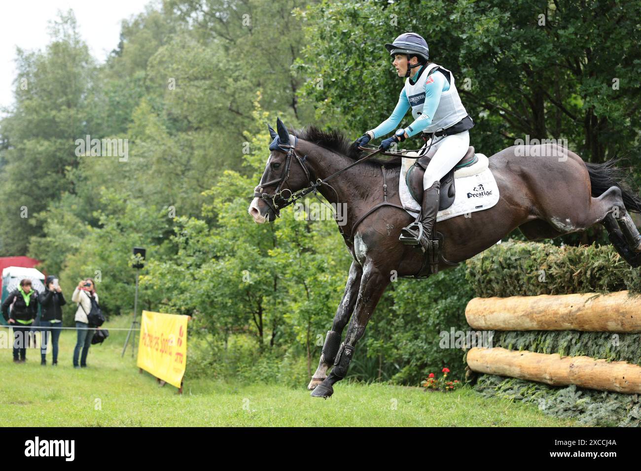 Luhmuhlen, Germany. 15th June 2024. Muzi Pottinger of New Zealand with ...