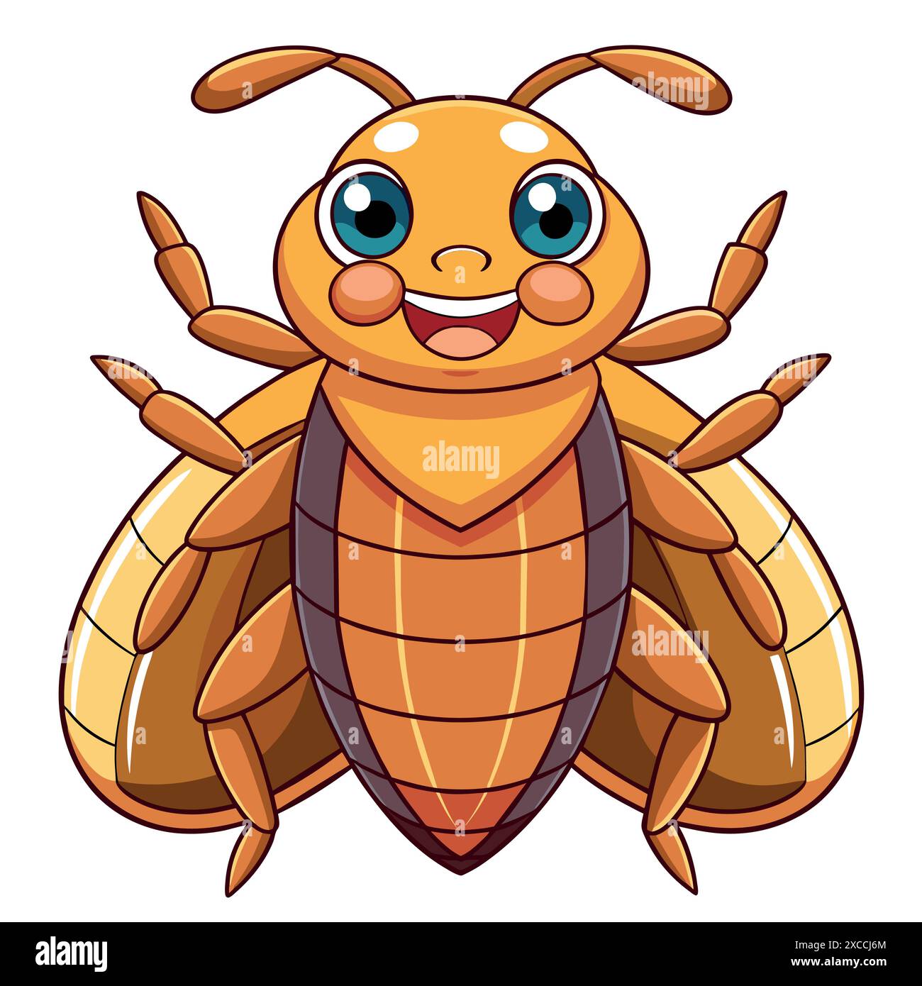 Asian cockroach bug Stock Vector Images - Alamy