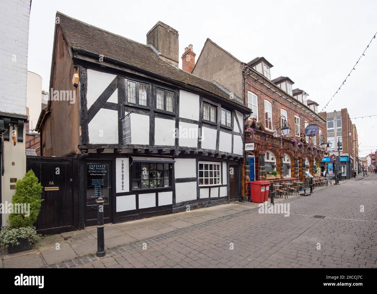 4-6 Friar St, Worcester,maybe late 16th Century, timber-framed grade 1 ...