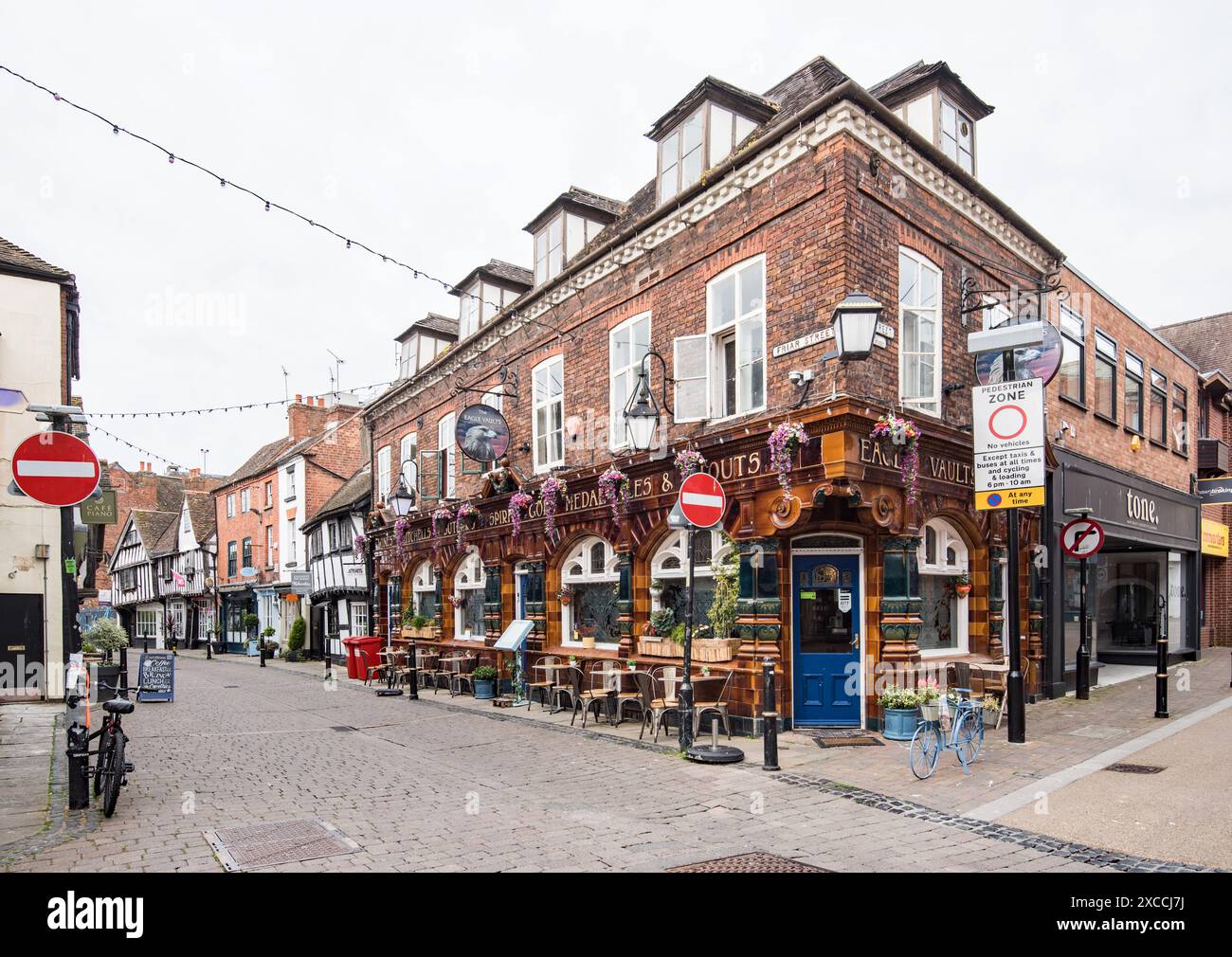 The Eagle Vaults is a 17th century pub in the heart of Worcester. It is ...