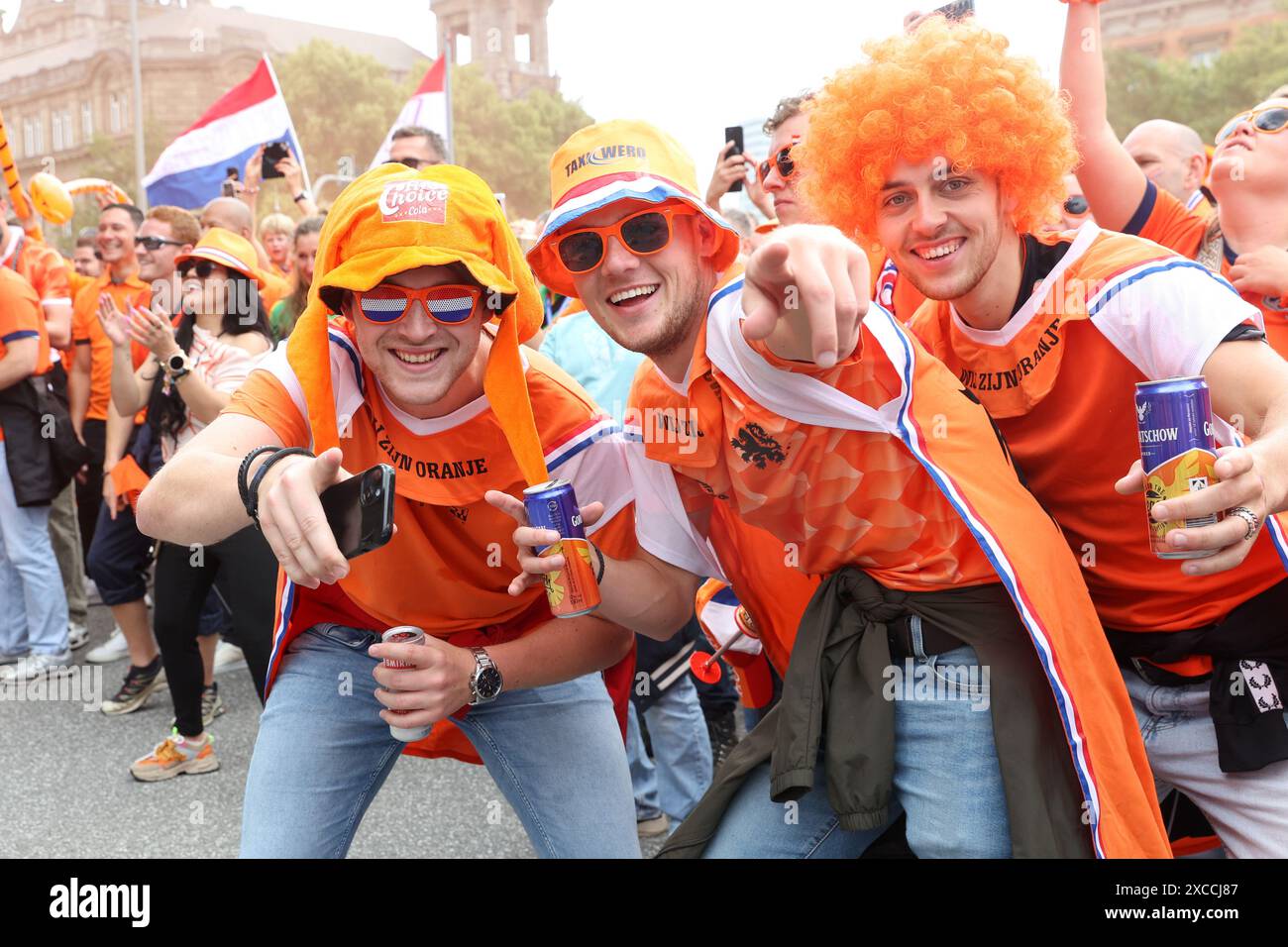 Hamburg, Germany. 16th June, 2024. Soccer: European Championship ...