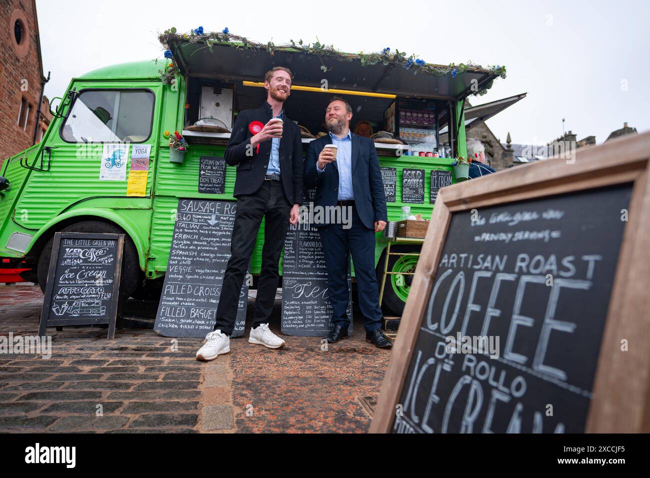 Portobello, Edinburgh, Scotland, UK. 16th June 2024. Ian Murray on a ...