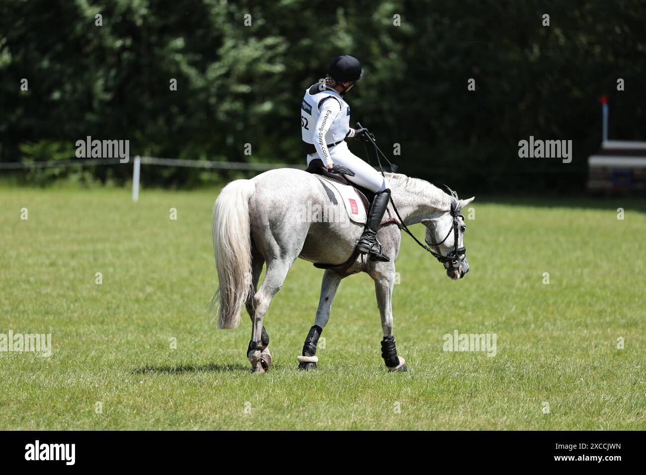 Luhmuhlen, Germany. 15th June 2024. Tine Magnus of Belgium with ...