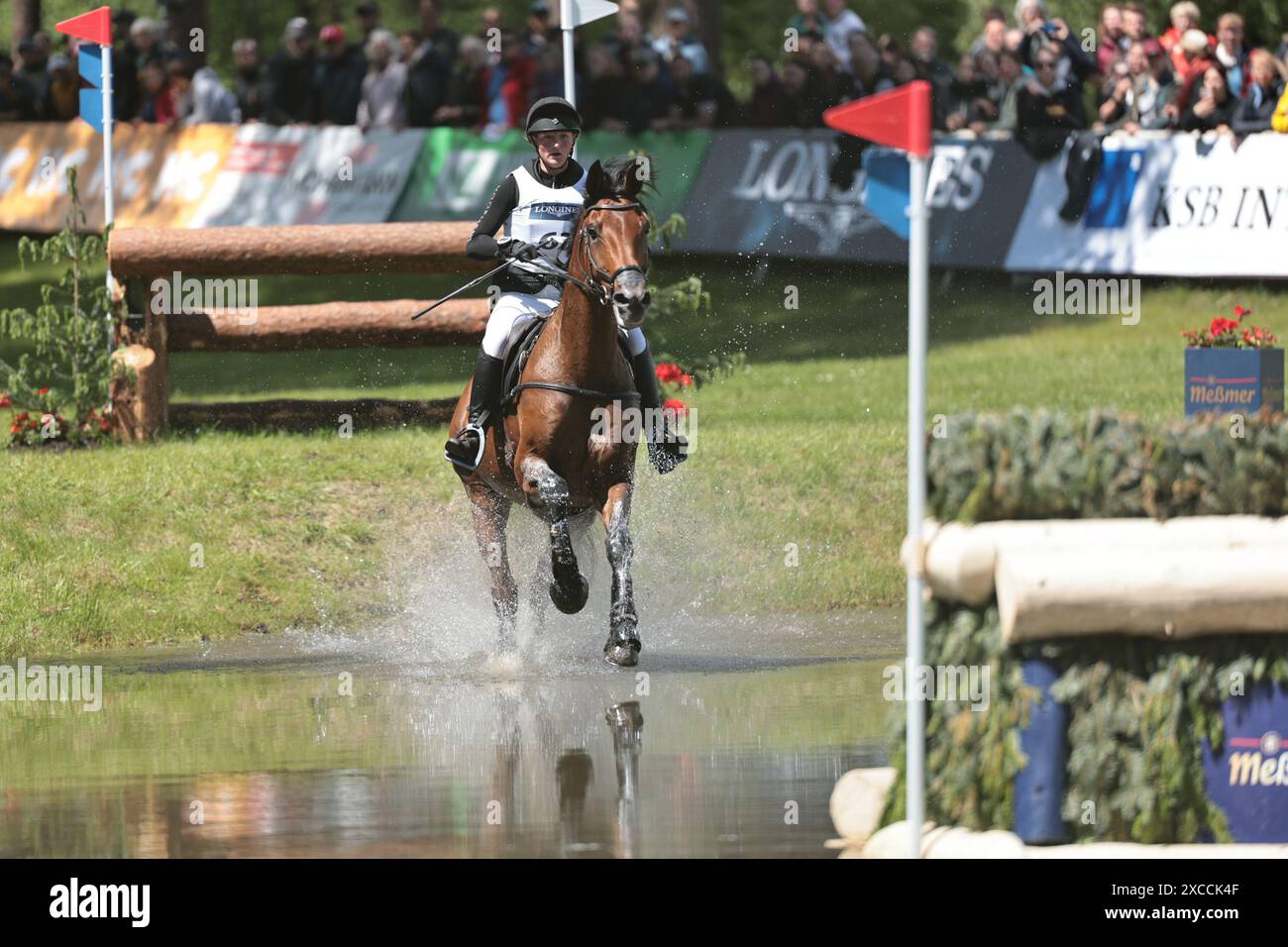 Luhmuhlen, Germany. 15th June 2024. Johanna Marloh of Germany with ...