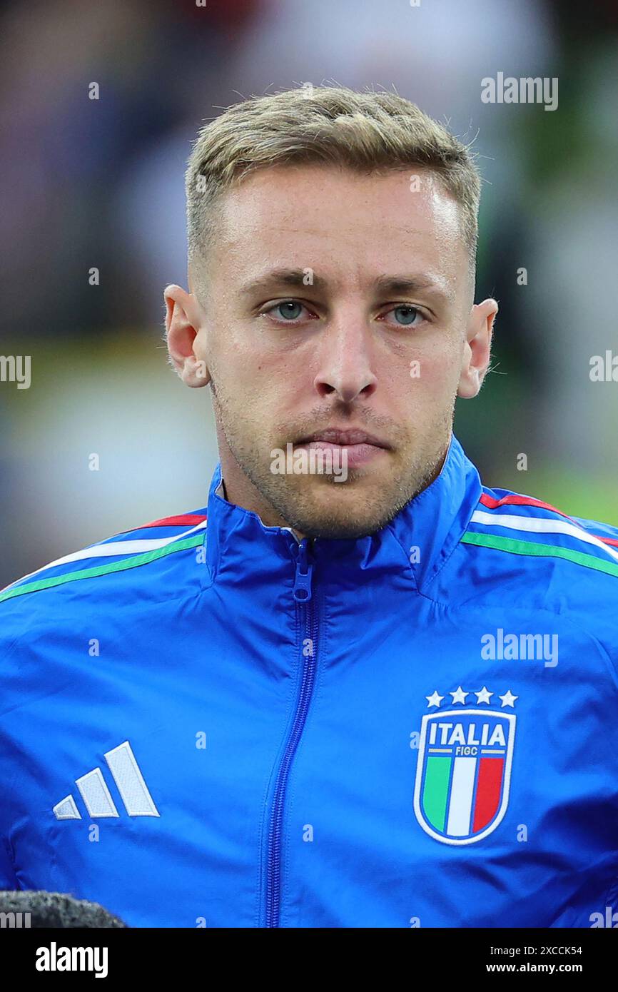 Davide Frattesi of Italy during the Euro 2024 Group Stage B football ...