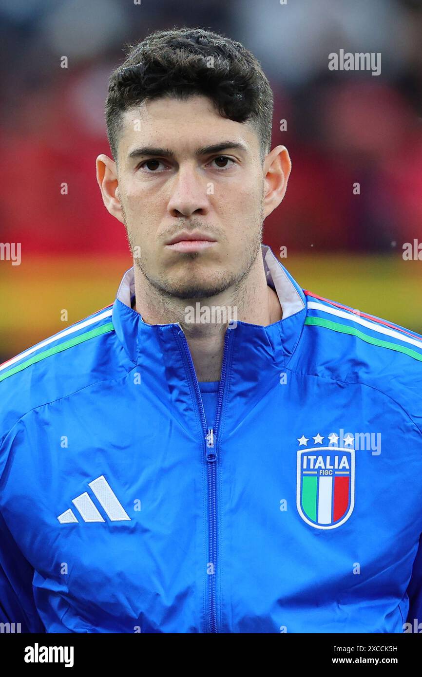 Alessandro Bastoni of Italy during the Euro 2024 Group Stage B football ...