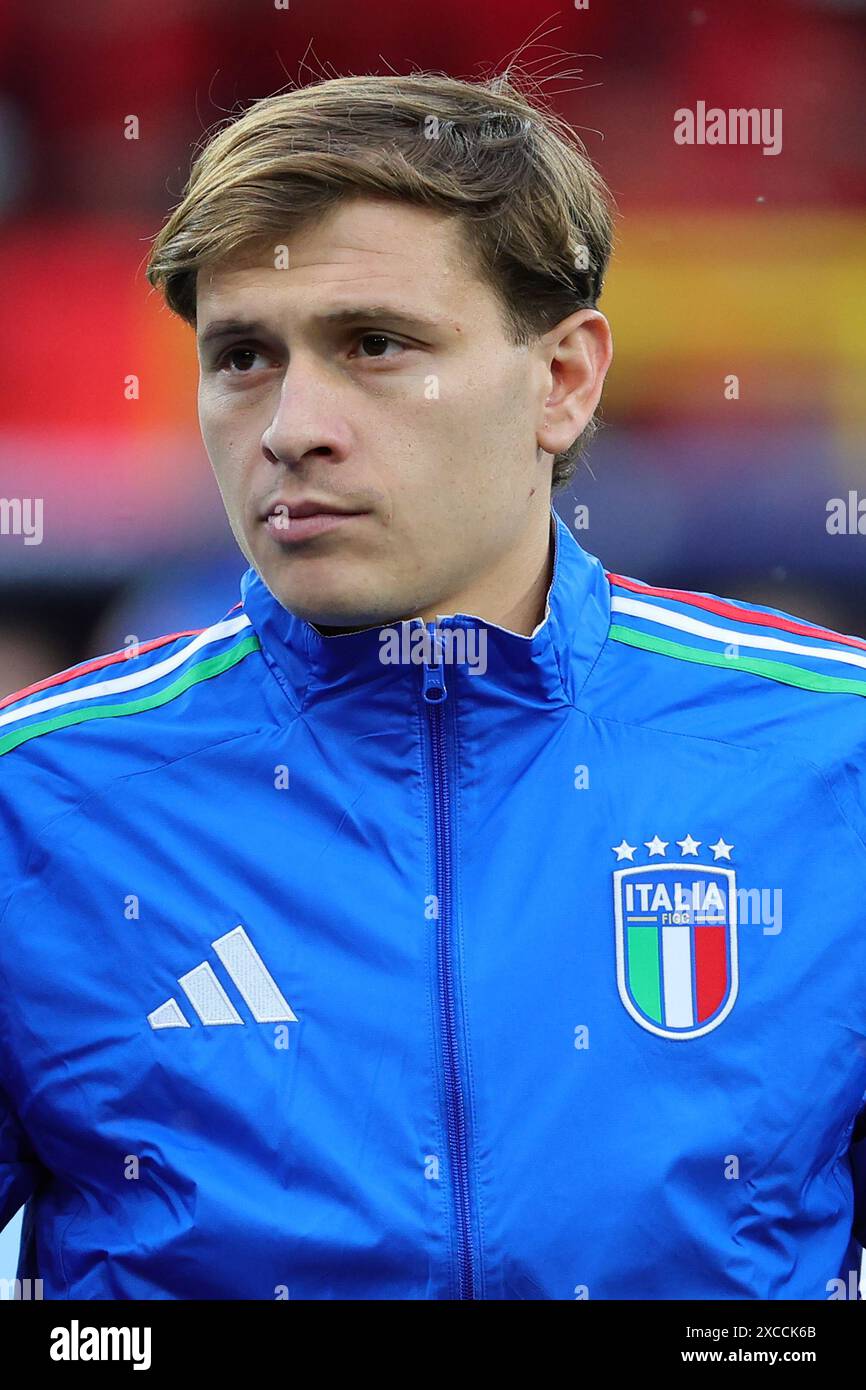 Nicolo Barella of Italy during the Euro 2024 Group Stage B football ...