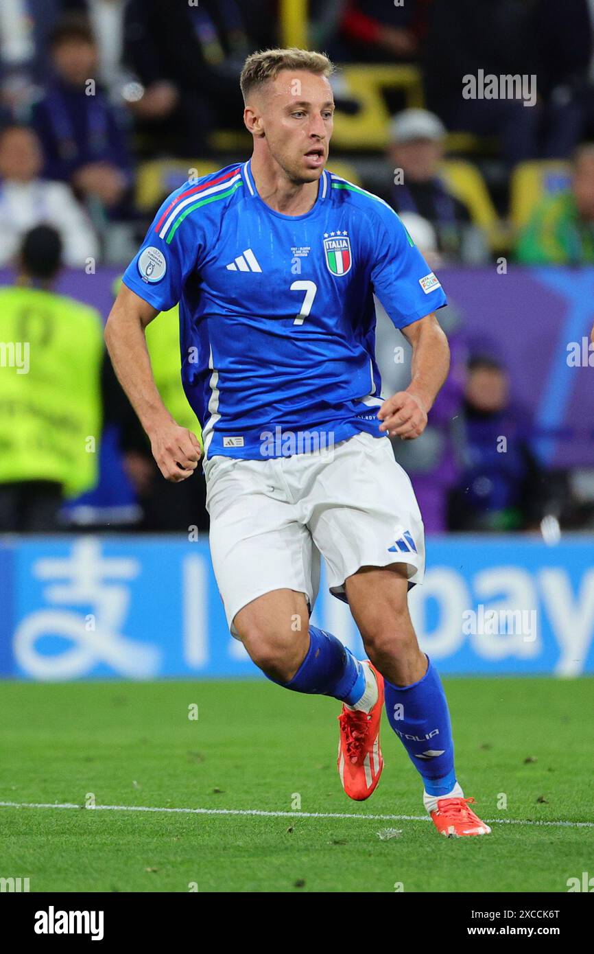 Davide Frattesi of Italy during the Euro 2024 Group Stage B football ...