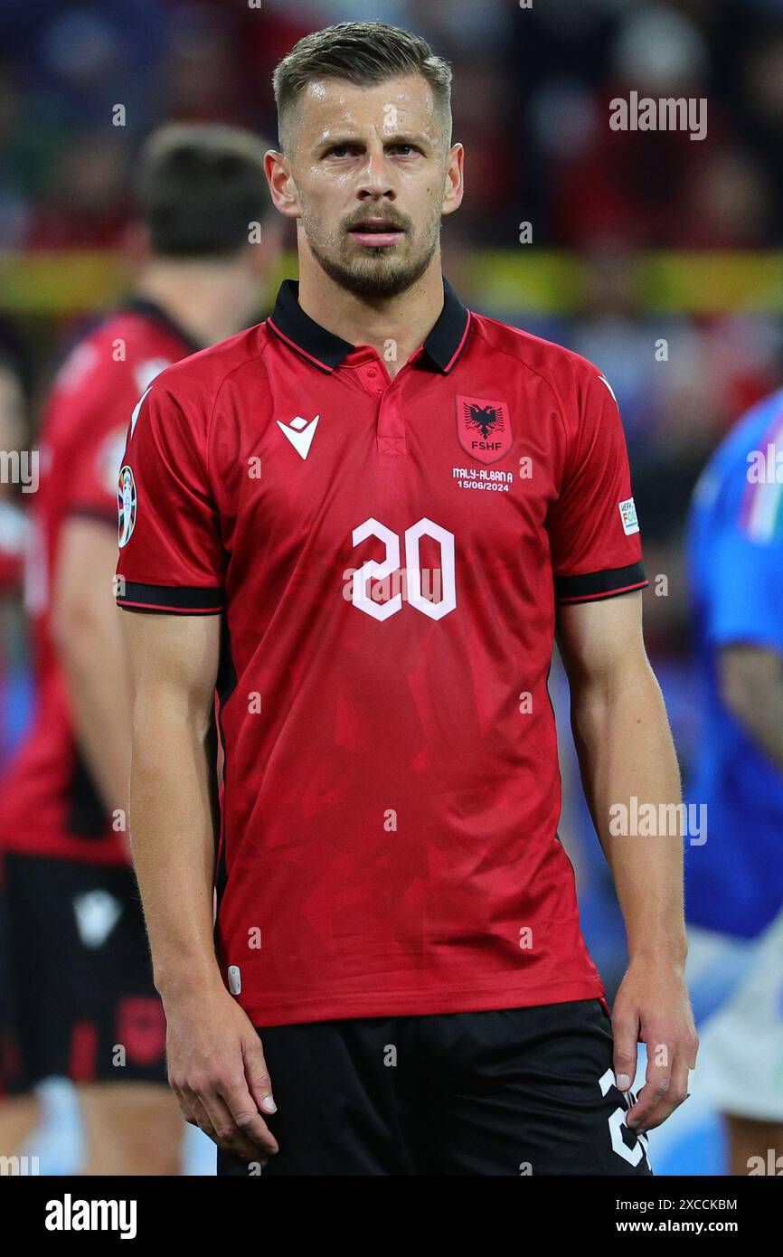 Ylber Ramadani of Albania during the Euro 2024 Group Stage B football ...
