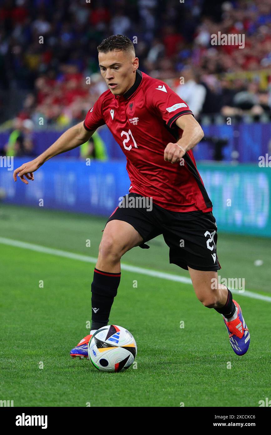 Kristjan Asllani of Albania during the Euro 2024 Group Stage B football ...