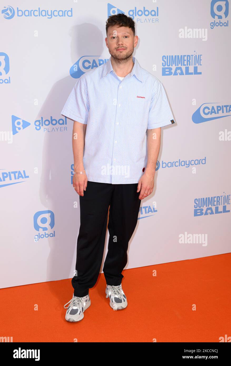 London, UK. June 16th, 2024. Will Manning arriving at Capital's ...