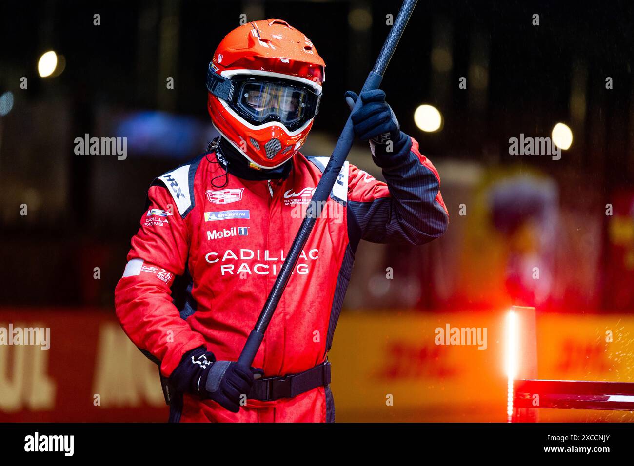 Le Mans, France. 16th June, 2024. 311 DERANI Luis Felipe (bra), AITKEN Jack (gbr), DRUGOVICH ...