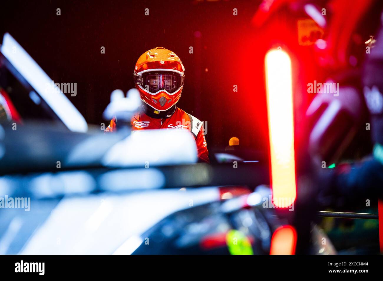 Le Mans, France. 16th June, 2024. 311 DERANI Luis Felipe (bra), AITKEN Jack (gbr), DRUGOVICH ...