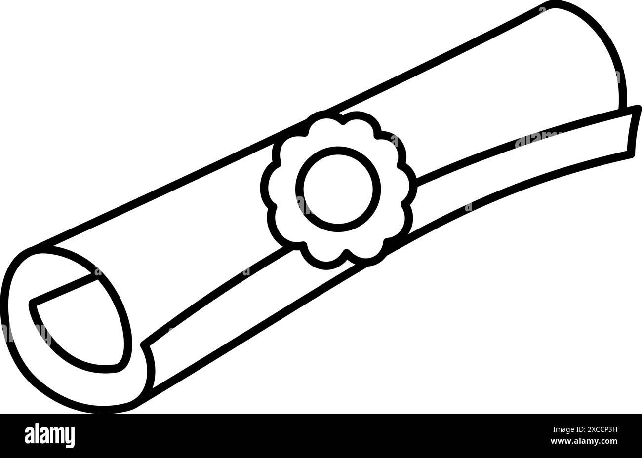 Clip Art Pergamena Diploma Pergamena Diploma Stock Illustrations,