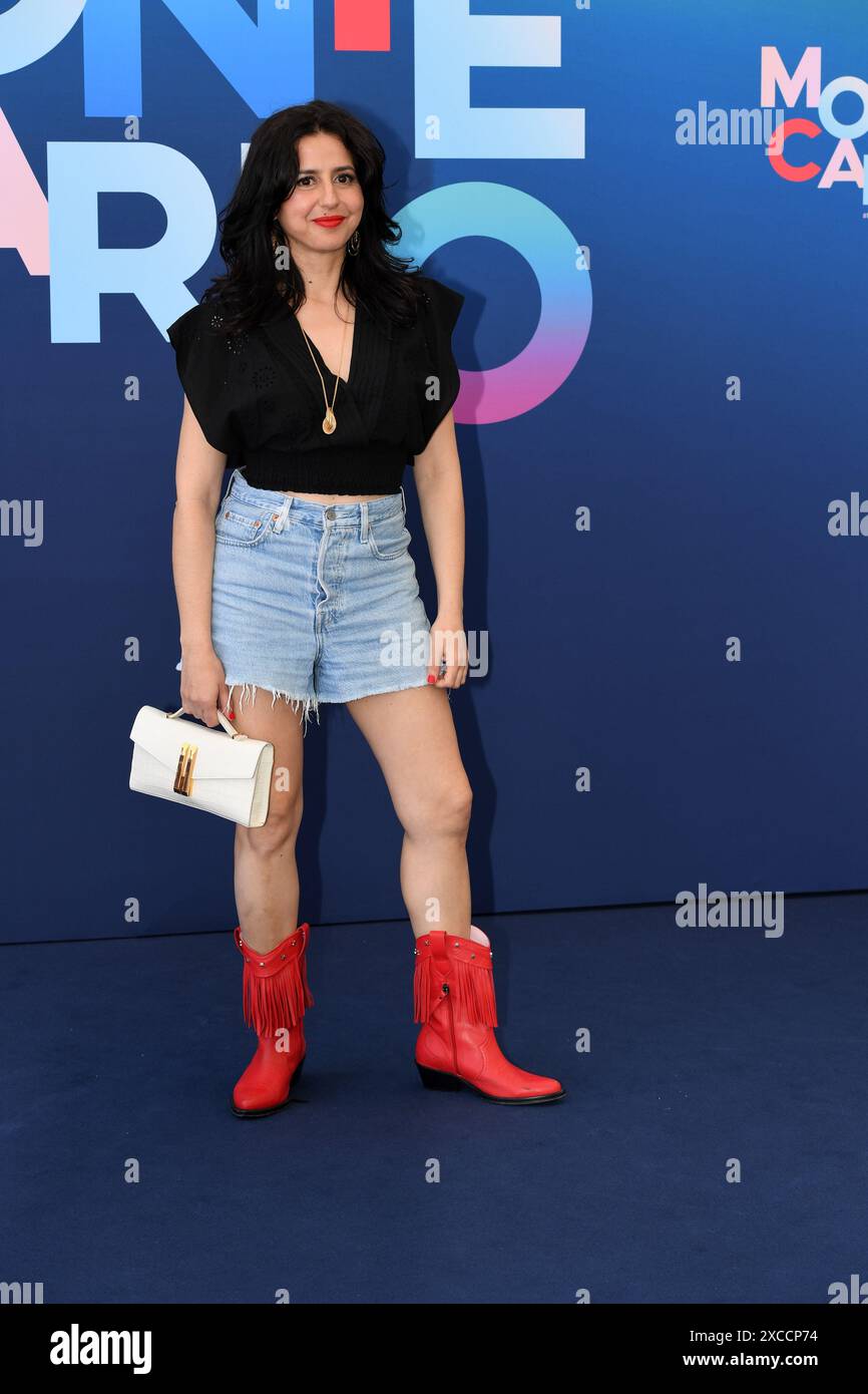 MONTE-CARLO, MONACO - JUNE 16: ,Nadia Roz attend the "Escort Boys ...